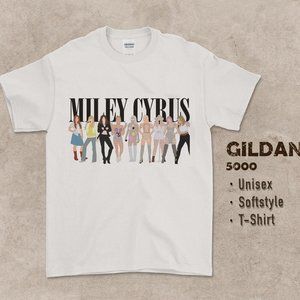 Gildan | Tops | Miley Cyrus T Shirt Miley Cyrus Shirt Miley Cyrus Tee ...